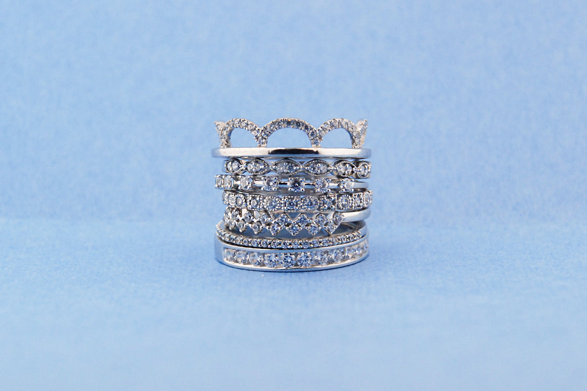 Stackable Rings: Crafting Your Unique Style – Silk & Company